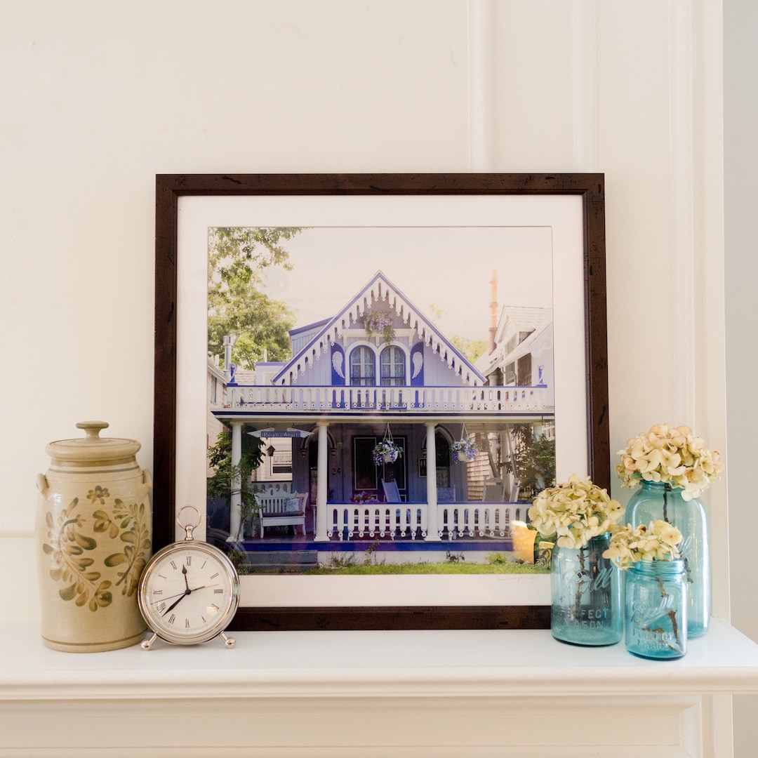 Purple Angel House, Wesleyan Grove House, Wesleyan Grove Photo, Purple ...