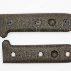 TKC: Micarta Handle for ESEE PR4 - Green Canvas Micarta - Etsy