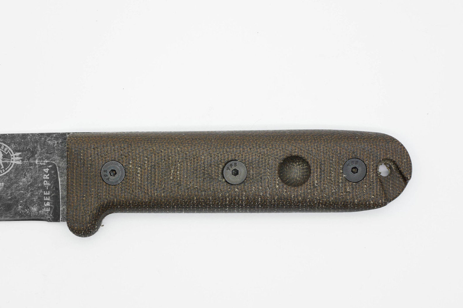 TKC: Micarta Handle for ESEE PR4 - Green Canvas Micarta - Etsy