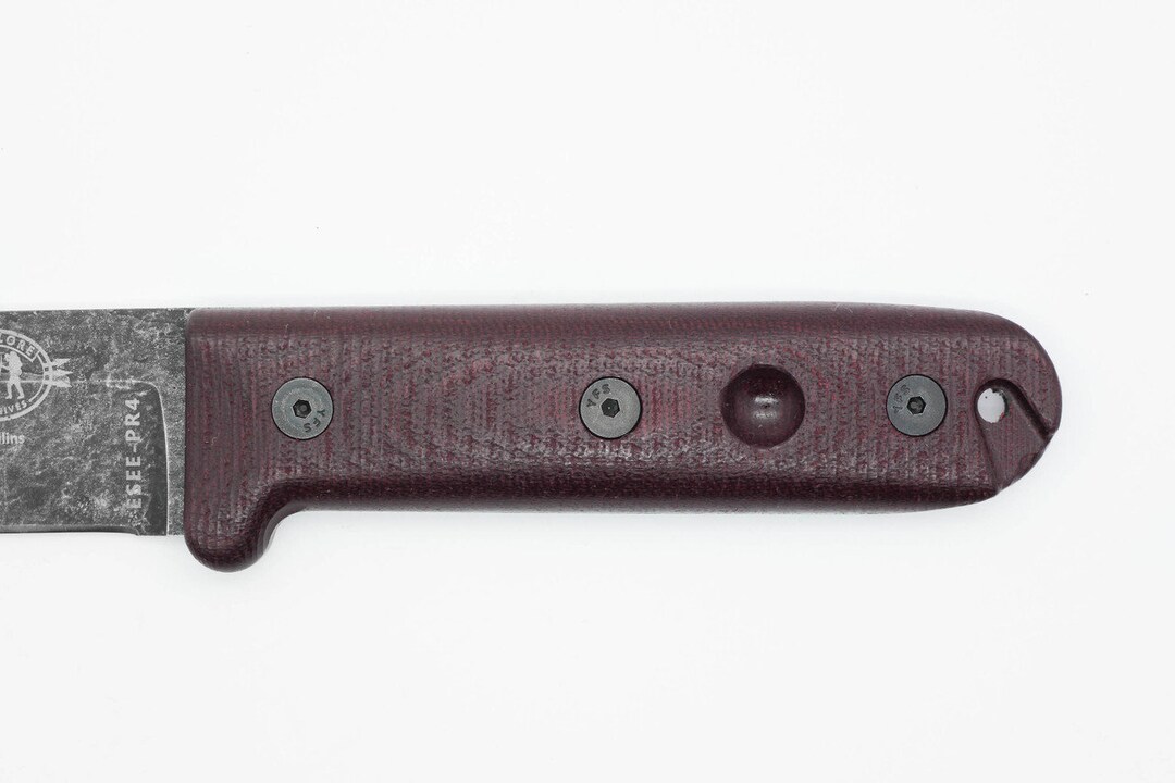 TKC: Micarta Handle for ESEE PR4 - Double Red Canvas Micarta - Etsy