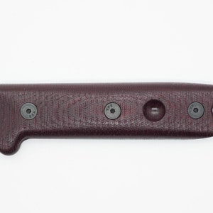 TKC: Micarta Handle for ESEE PR4 - Double Red Canvas Micarta - Etsy