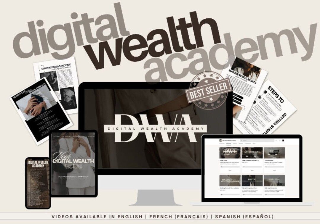 Digital Wealth Academy - DWA Full Course | One Time Payment | + Master ...