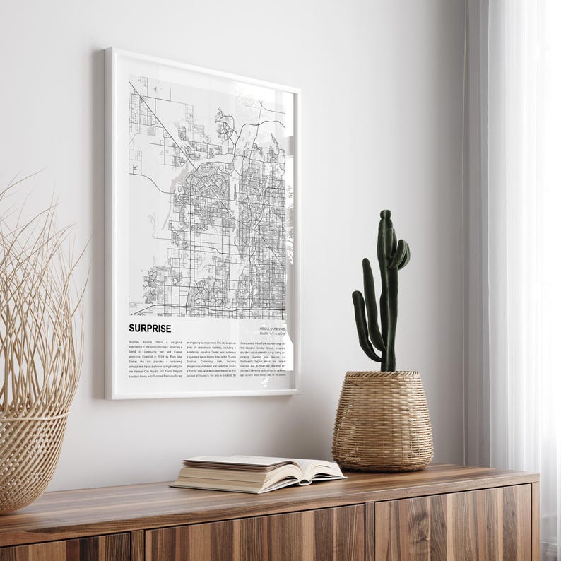 Surprise Map Print, Surprise Travel Map, Surprise Wall Decor Art ...