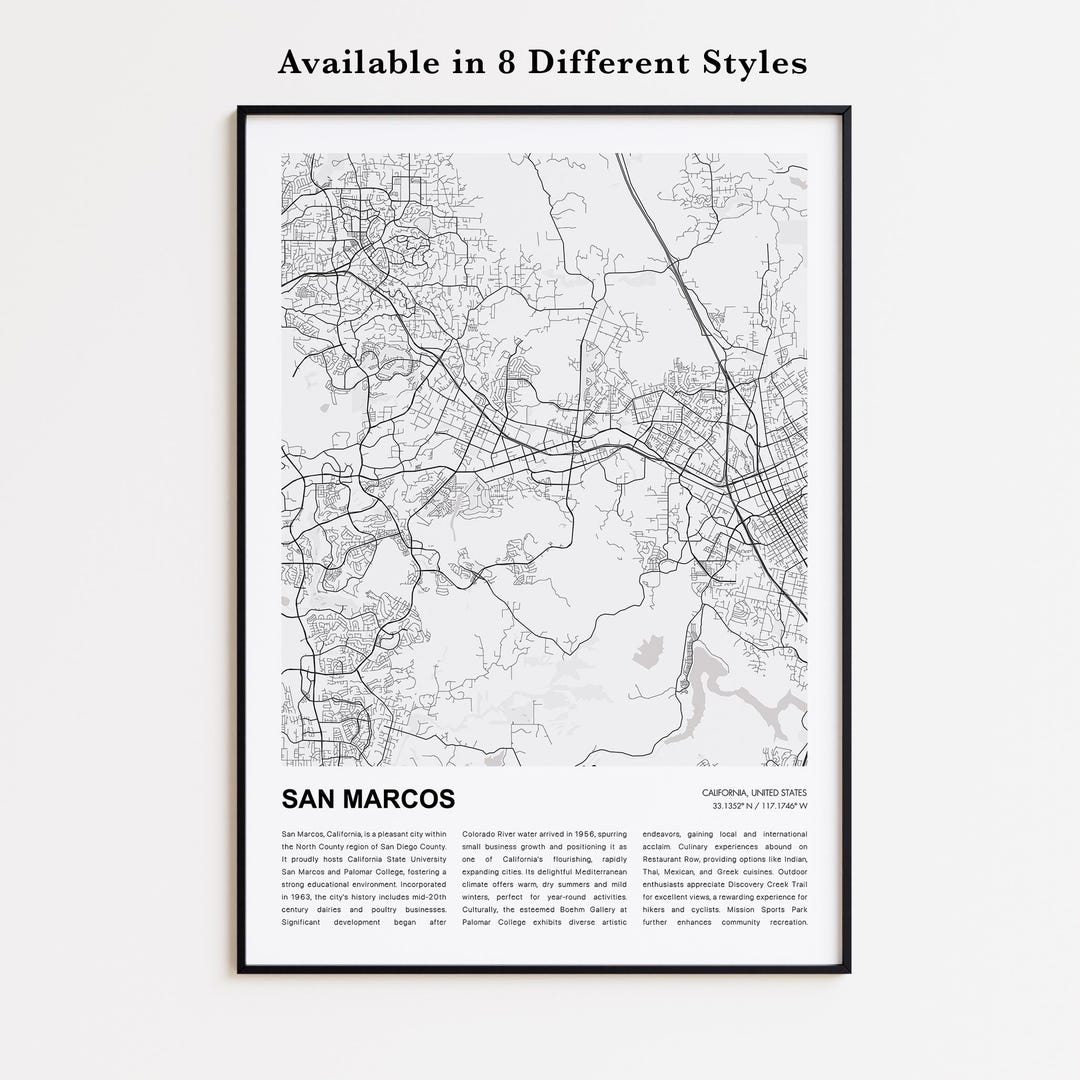 Mapa de San Marcos para imprimir, Mapa turístico de San Marcos, Arte ...