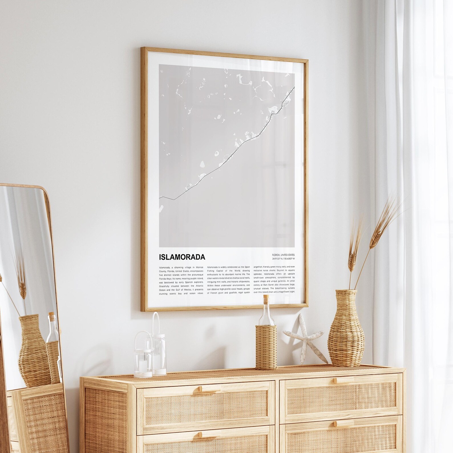 Islamorada Map Print, Islamorada Travel Map, Islamorada Wall Decor Art ...