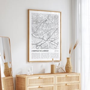 L'hospitalet De Llobregat Map Print, L'hospitalet De Llobregat Travel ...