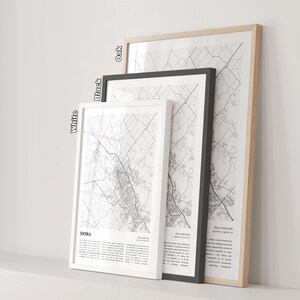 Bryan Map Print, Bryan Travel Map, Bryan Wall Decor Art, Bryan Texas ...
