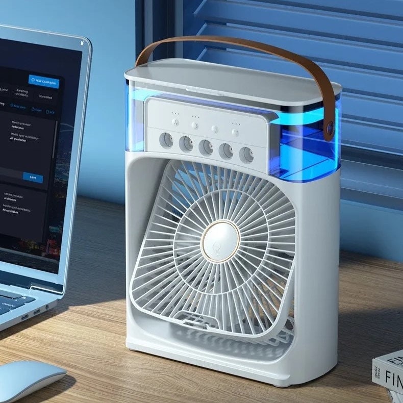 Portable Humidifier Fan, Air Conditioner, Water Cooling, Portable Air ...