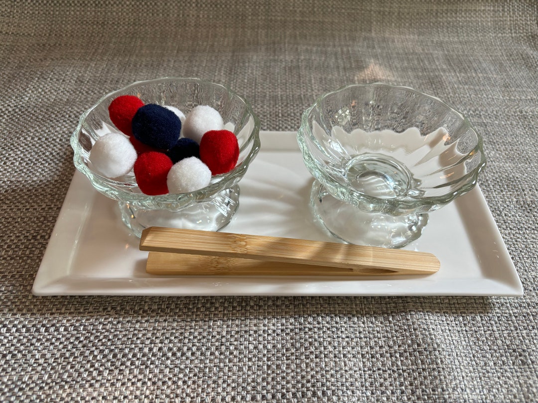 Practical Life Tonging Activity Montessori Method Inspired Labor Day ...