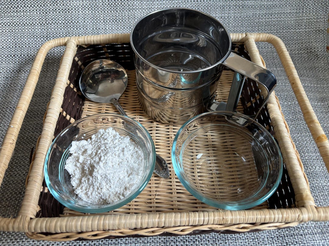 Flour Sifting Montessori Method Inspired Activity Practical Life Work ...
