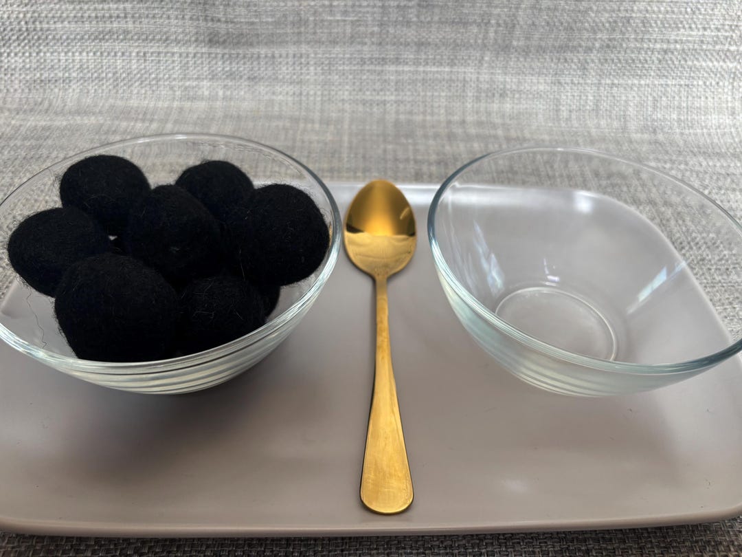 Montessori Practical Life Spooning Materials for Preliminary Lessons ...