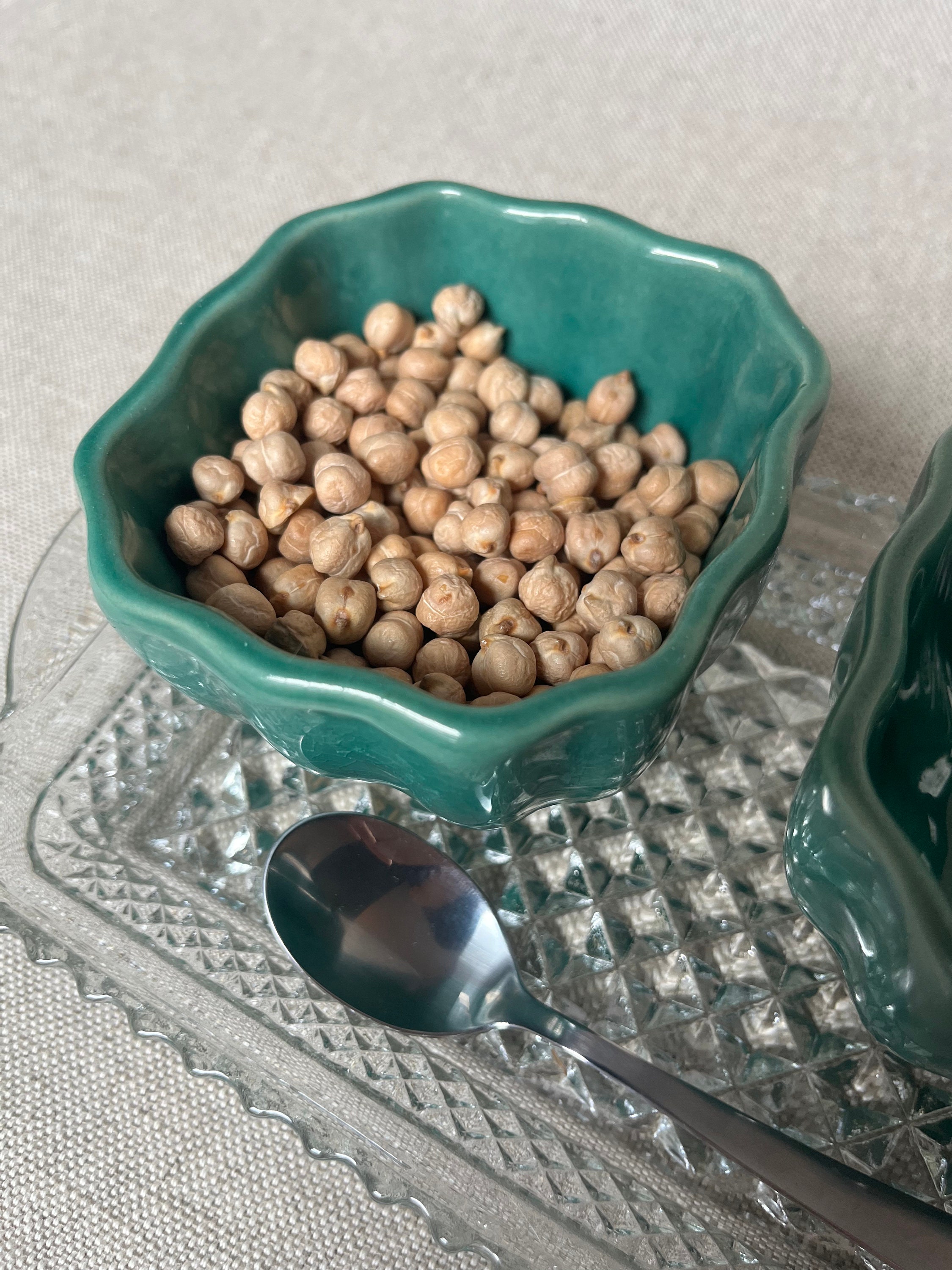 Montessori Inspired Practical Life Spooning 1:1 Green Handmade Bowls - Etsy