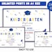 Editable Kindergarten Diploma Template, Graduation Diploma, Printable ...