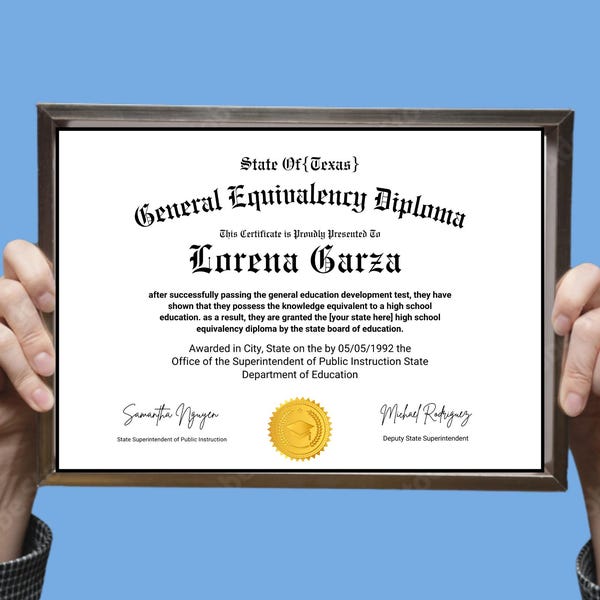 Ged Template Texas - Etsy