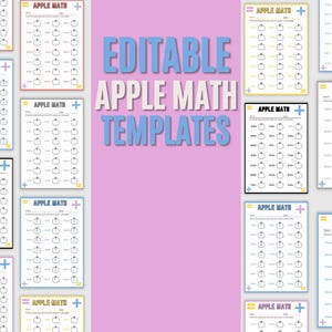Printable Preschool Math Addition Worksheets, Apple Math Addition ...