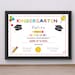 Editable Kindergarten Diploma Template, Graduation Diploma, Printable ...