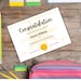 Printable Kids Congratulation Certificate, Certificate of Achievement ...