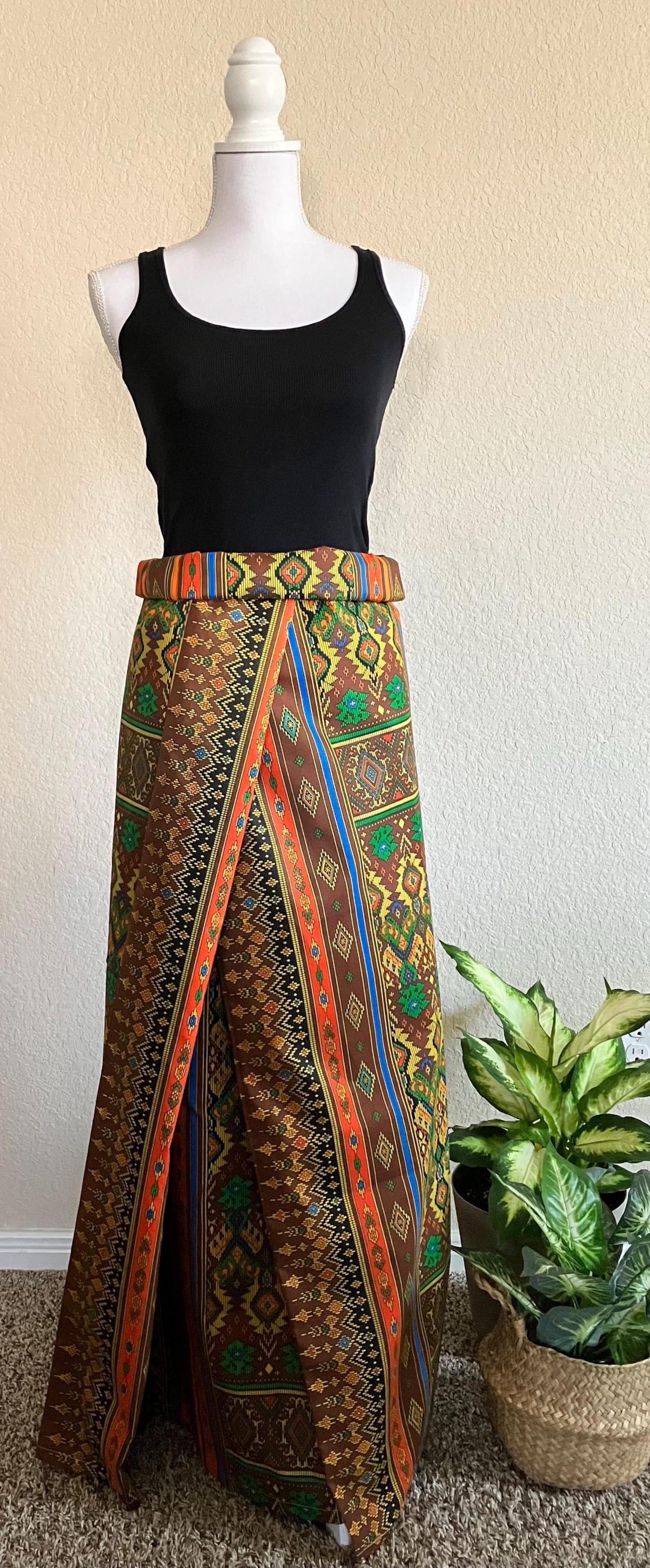 XL Size Philippine Malong/wrap. Traditional Filipino-bangsamoro Tubular ...