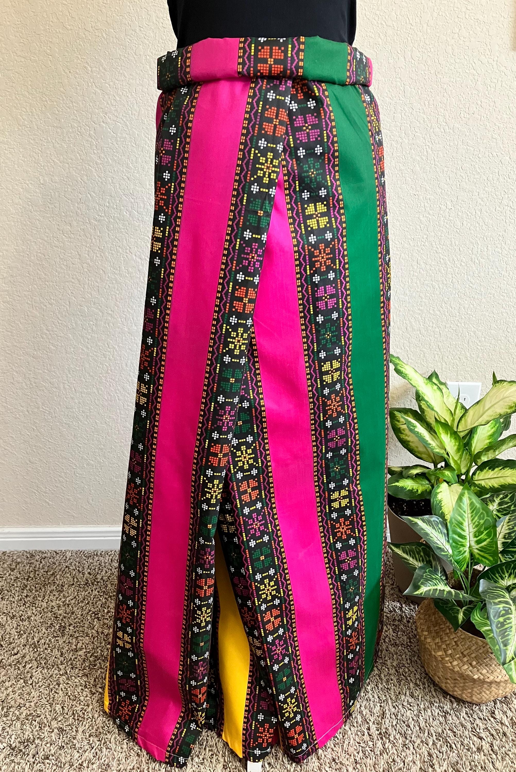 XL Size Philippine Malong/wrap. Traditional Filipino-bangsamoro Tubular ...