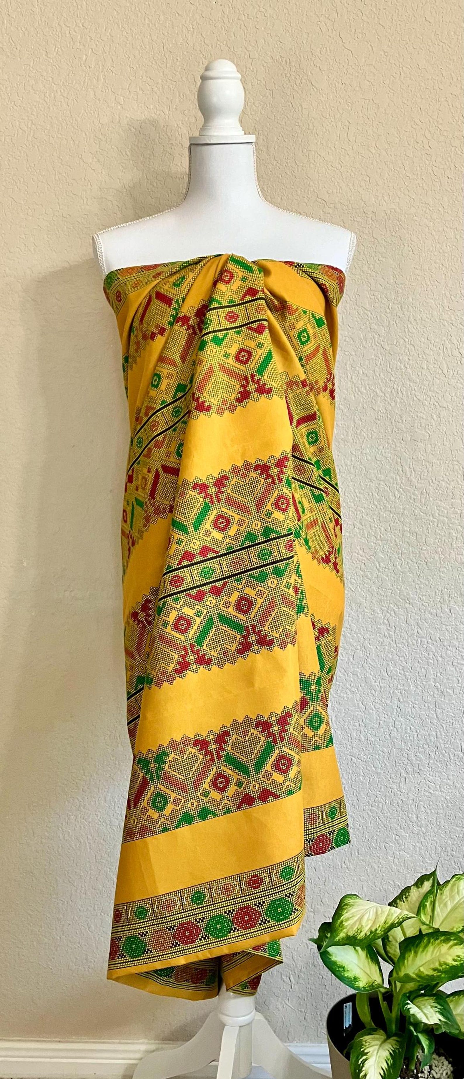 XL Size Philippine Malong/wrap. Traditional Filipino-bangsamoro Tubular ...