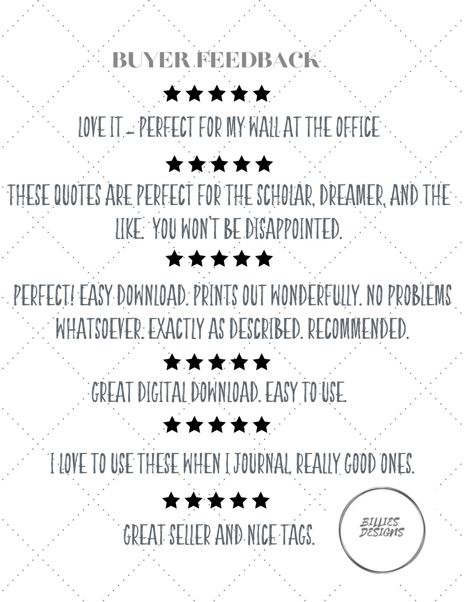 Printable Quotes Digital Download Collage Sheet, Inspirational Phrases ...