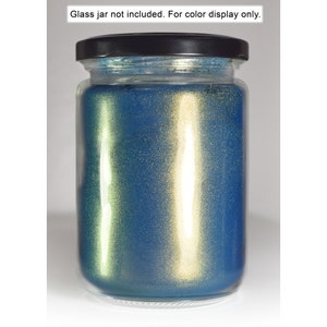 Viridian Blue - Gold Reflecting Pearl Powder - Etsy