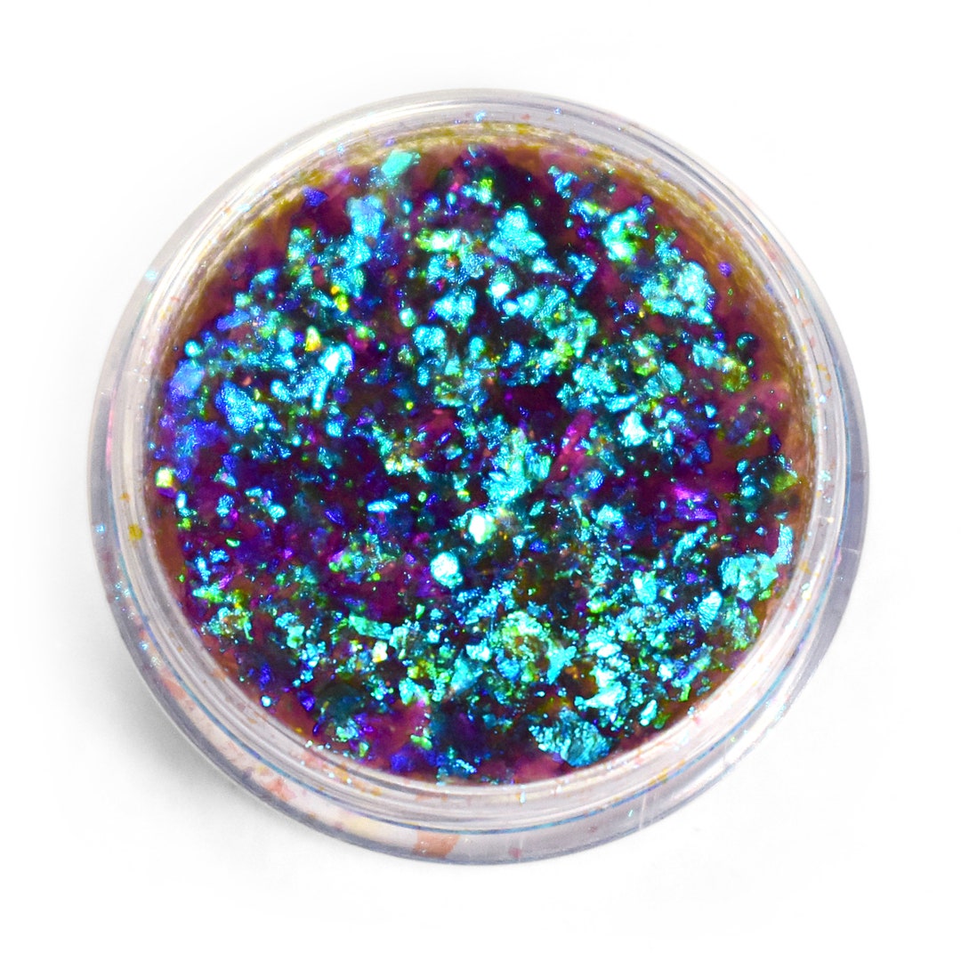 Blue Hawaii Ultra Opal FLAKE Translucent Dichroic Art Flake Pigments - Etsy