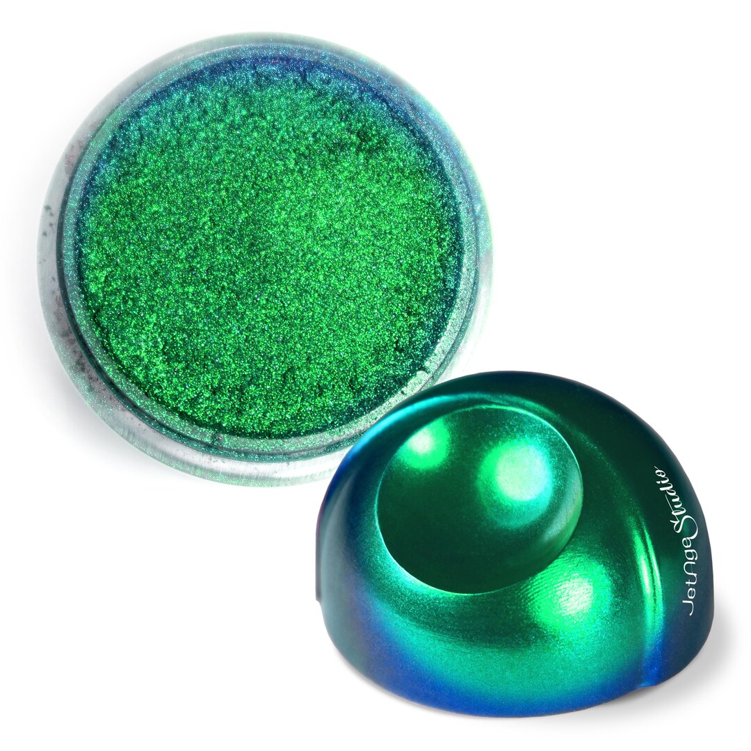 Xenon Green - Green to Blue Intense Chameleon Chrome Powder - Etsy