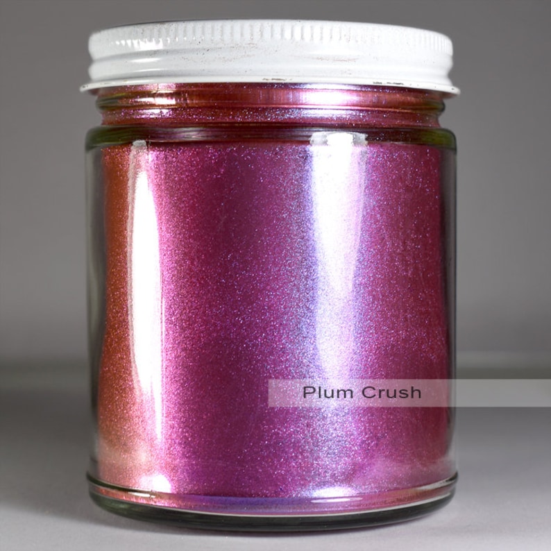 Plum Crush Purple Color Shifting Chameleon Pearl Pigment Powder - Etsy