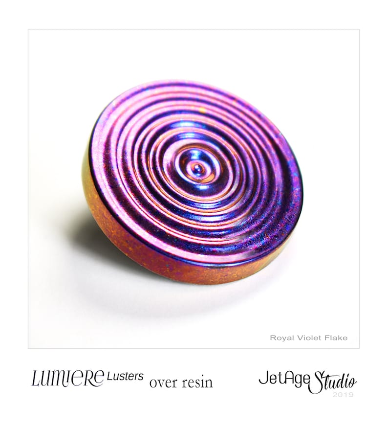 Royal Violet Flake - Lumiere Lusters Chameleon Color Shifting Metallic ...