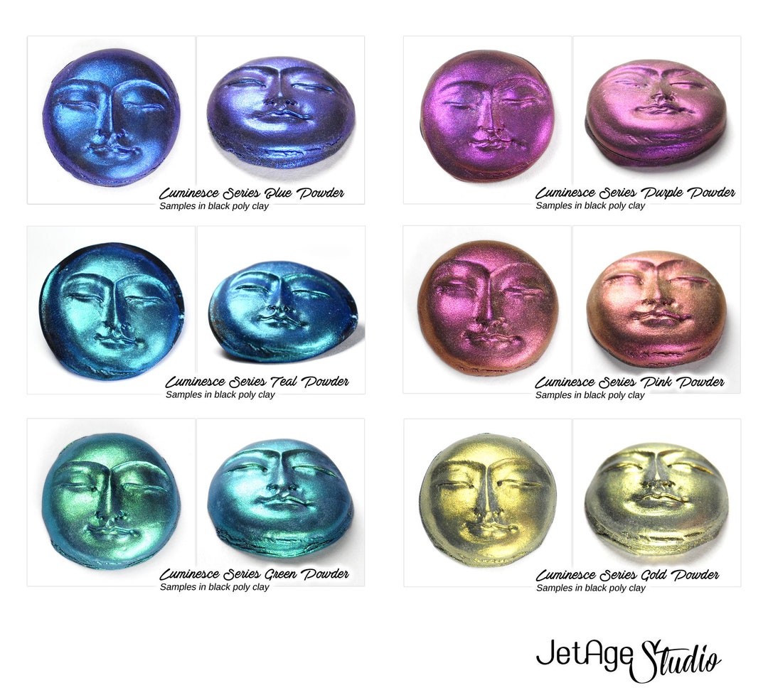 Luminesce Series Color Shifting Interference Pearl Pigments - CHOOSE ...