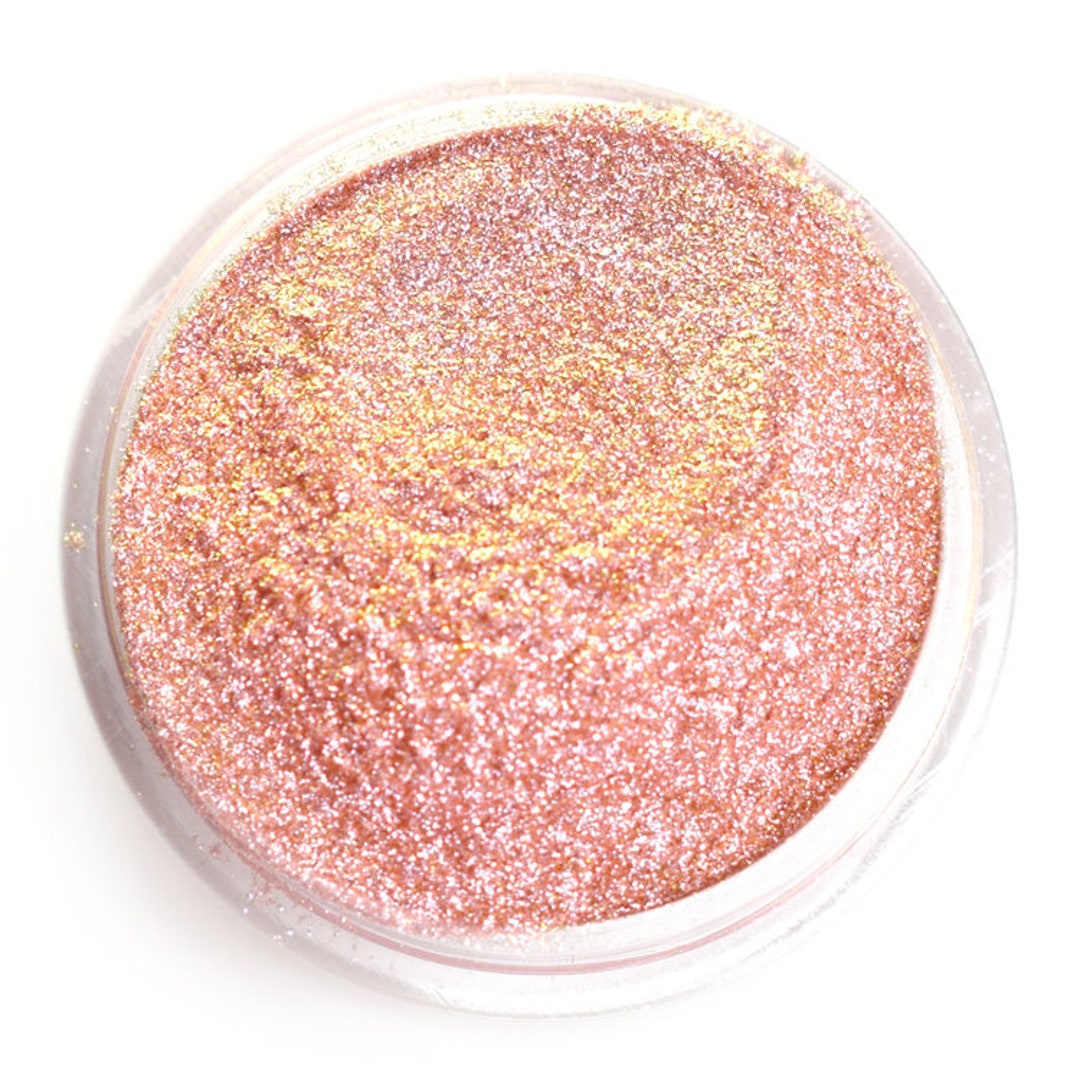 One Love Pink Peach Color Shifting Chameleon Pearl Pigment Powder - Etsy