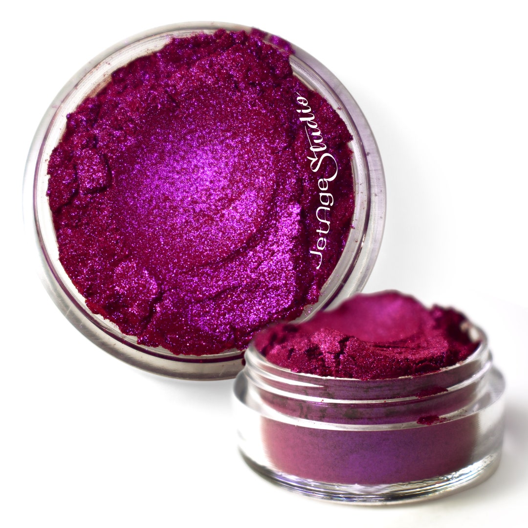 Medium Intense Raspberry #001 Mica Powder Art Pigment for Polymer Clay Resin and Cosmetics - Etsy
