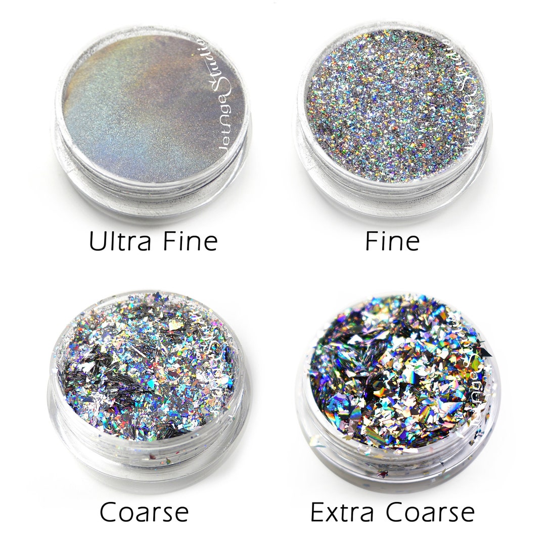 Holographic Holo Flake and Powder Art Pigment - Discotek Choose Grade ...
