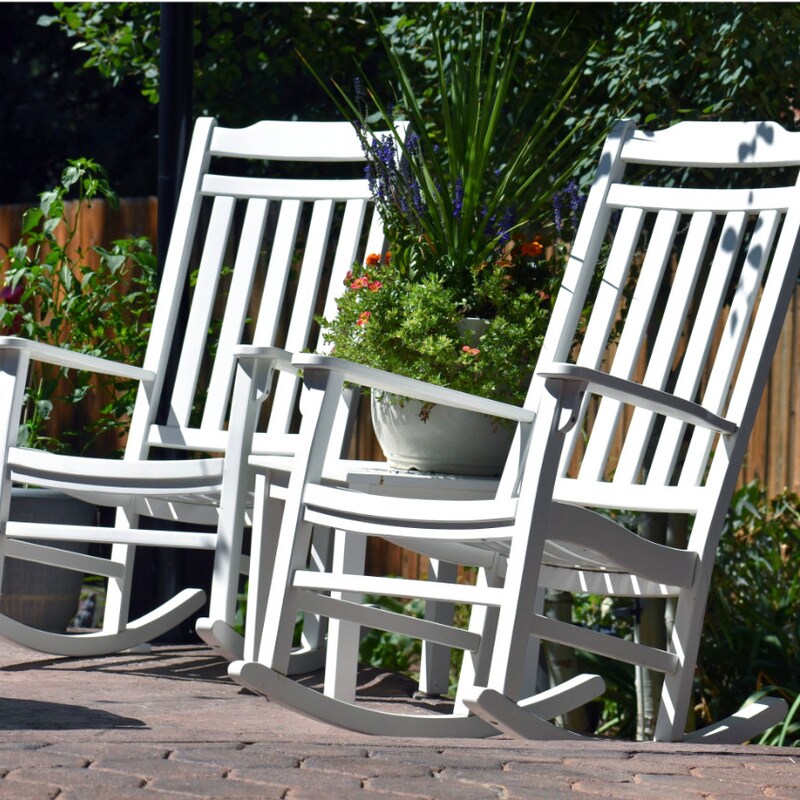 Painted Rocking Chair - Etsy