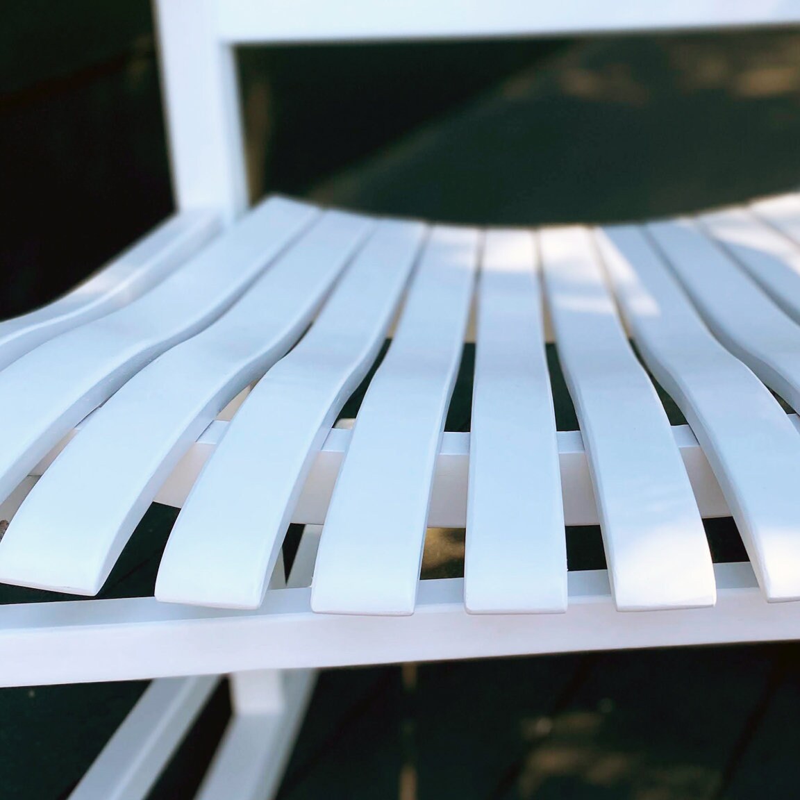 Americana Outdoor Rocking Chair | White Finish | Weatherproof ...