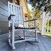 Americana Outdoor Rocking Chair | Weathered Gray | Weatherproof ...