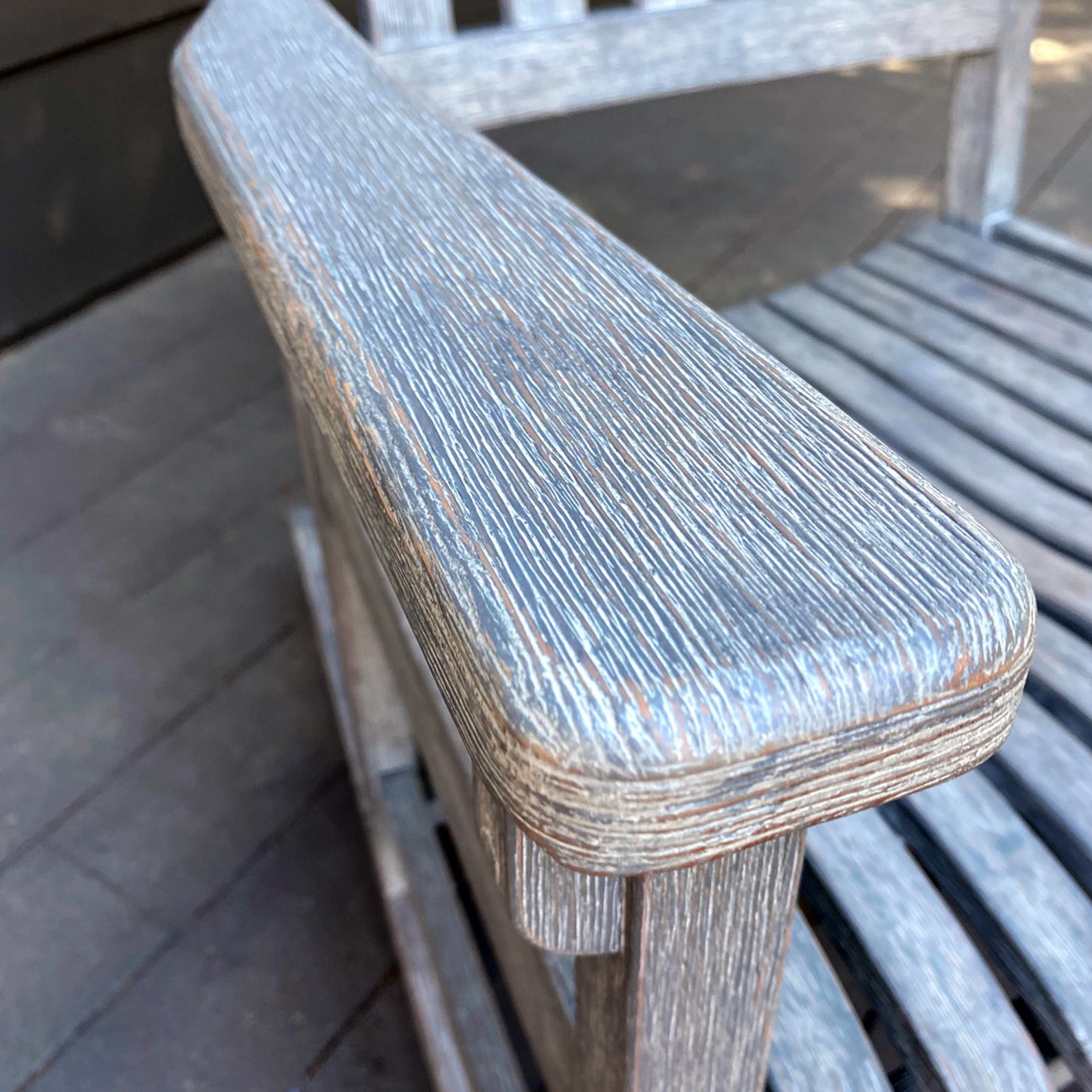 Americana Outdoor Rocking Chair | Weathered Gray | Weatherproof ...