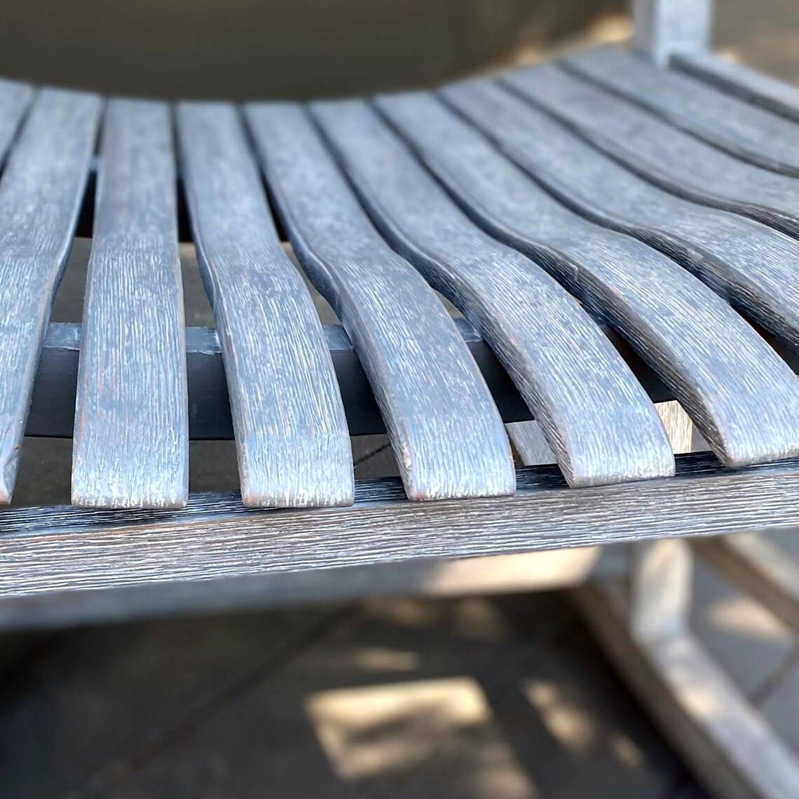 Americana Outdoor Rocking Chair | Weathered Gray | Weatherproof ...