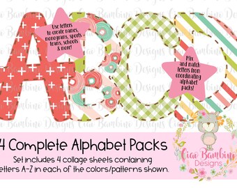 Sage Green Letters - Etsy