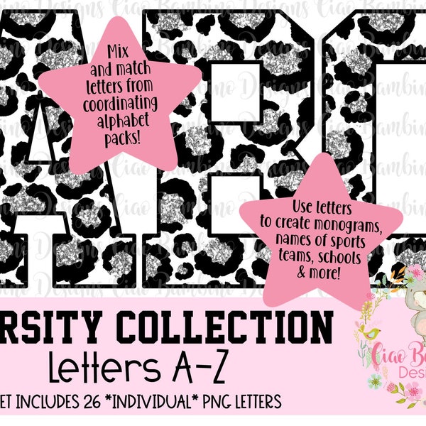 Black White Leopard - Etsy