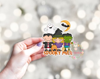Spooky Mail Sticker - Etsy