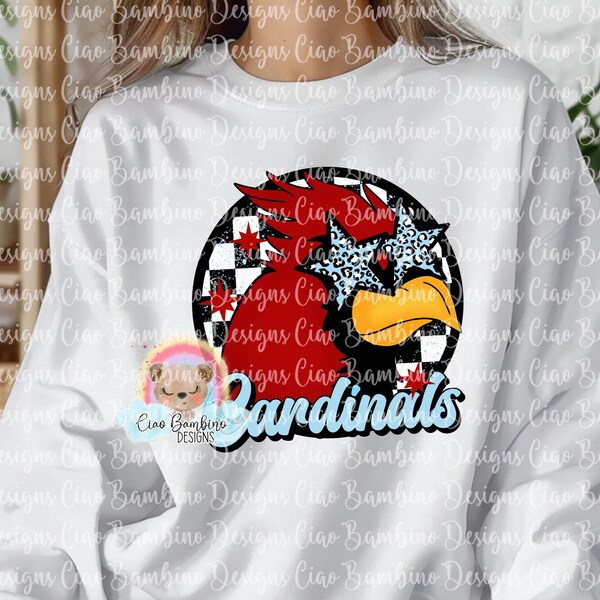 Cardinal School Mascot - Etsy