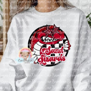 Sand Lizards Mascot PNG for Sublimation Designs, Stickers, School ...