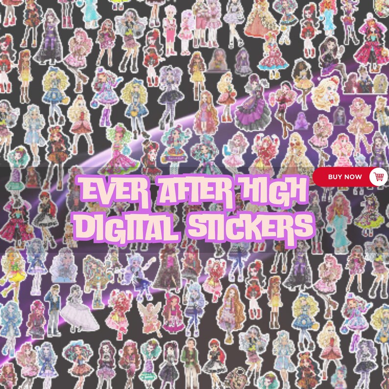 Ever After High Clipart Bundle EAH Affordable Printable Digital ...