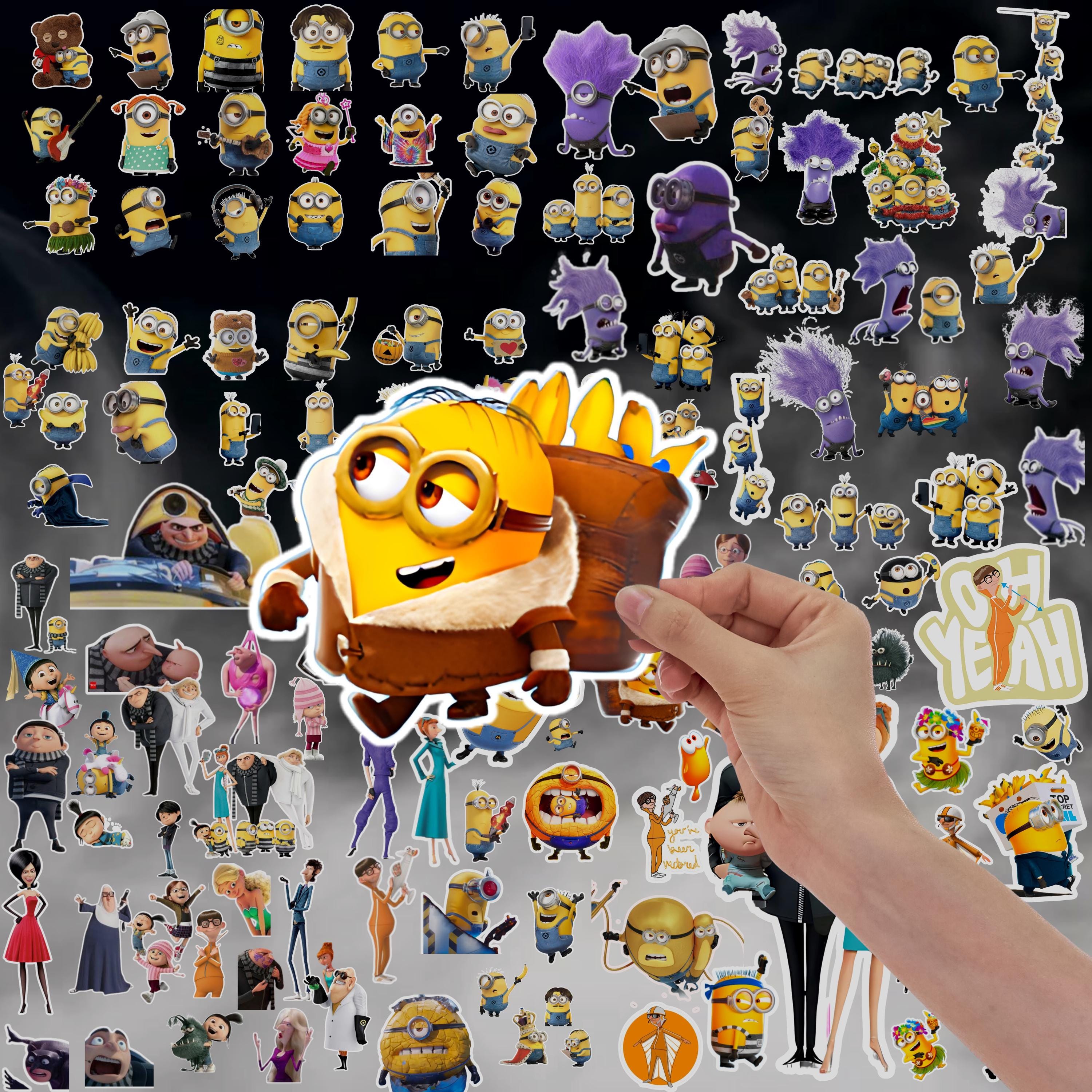Despicable Me Sticker Bundle Minions Png 150 Mega Minions AFFORDABLE ...