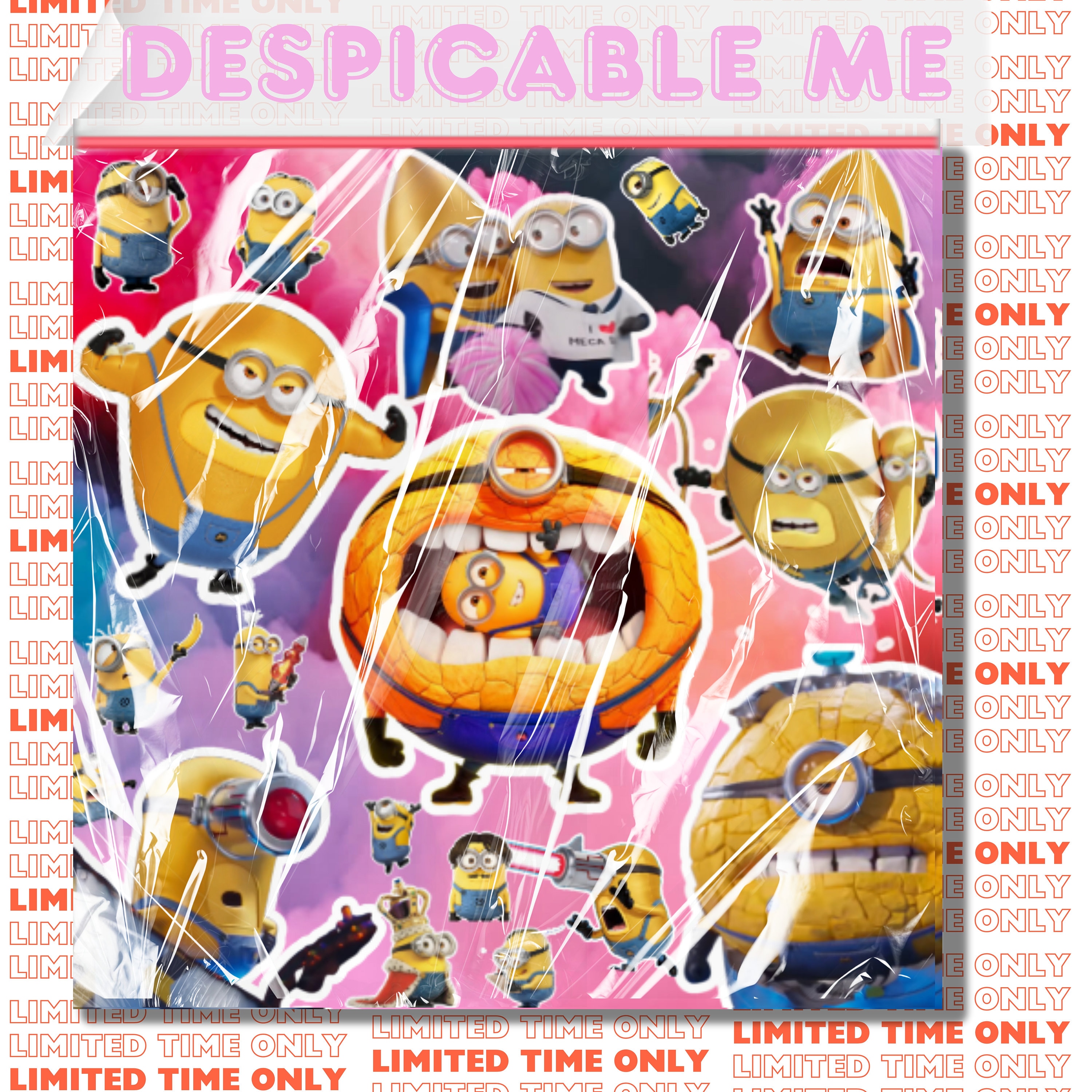 Minions Despicable Me 4 Sticker Bundle 150 Mega Minions AFFORDABLE ...