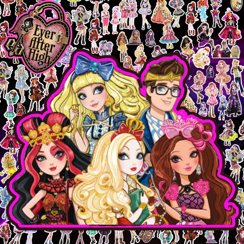 Ever After High Clipart Bundle EAH Affordable Printable Digital ...