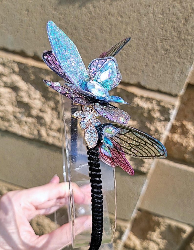 Enchanting Queen Fairy Crown Headband wearable Art Meets Magical Allure ...