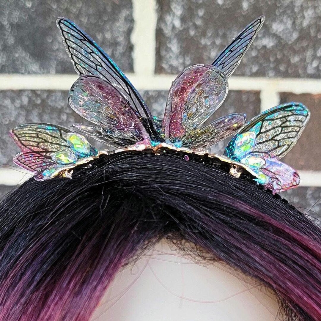 Enchanting Queen Fairy Crown Headband wearable Art Meets Magical Allure ...